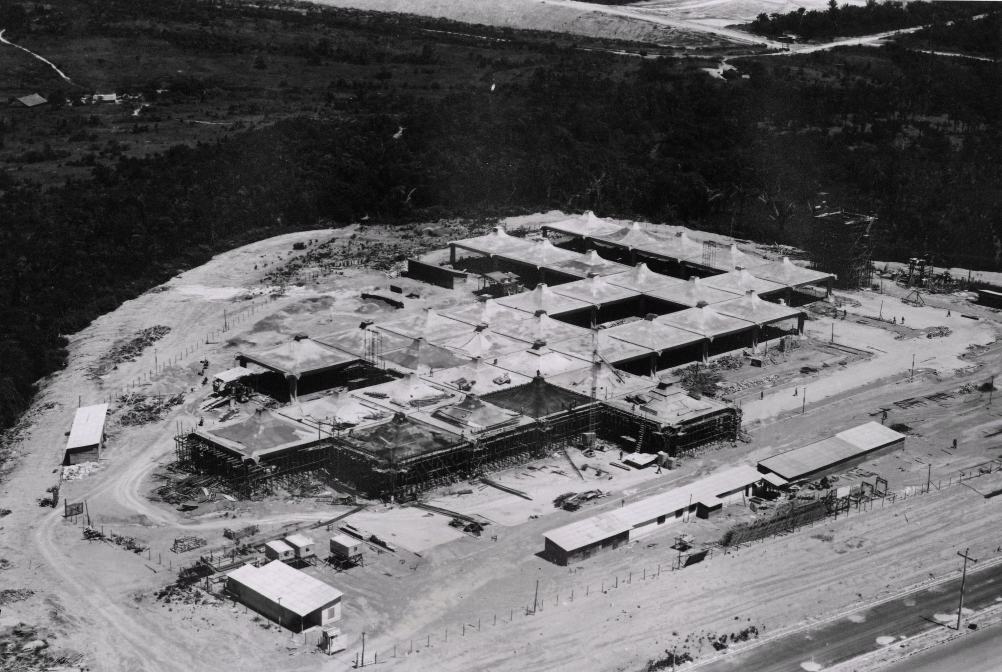 Panorama da obra da sede da Suframa - Instituto Durango Duarte